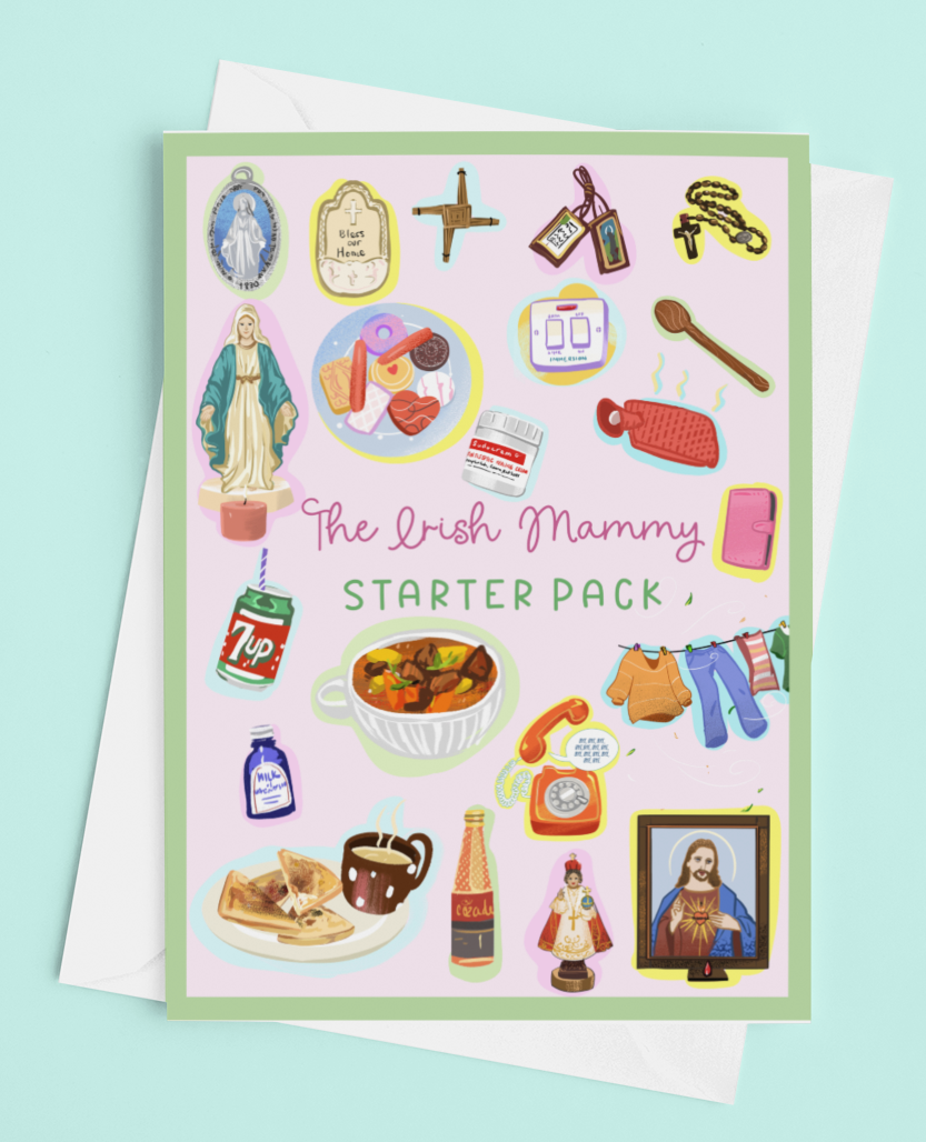 Irish Mammy Starter Kit Mother's Day Card – Derry Nice Things