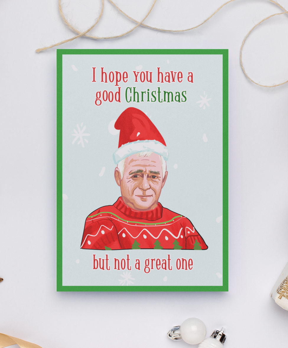 Eamon Dunphy Great Christmas Card – Derry Nice Things