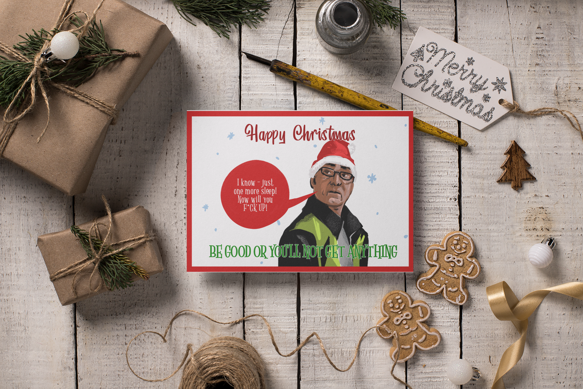 Belfast Bouncer Belfast Meme Christmas Card – Derry Nice Things