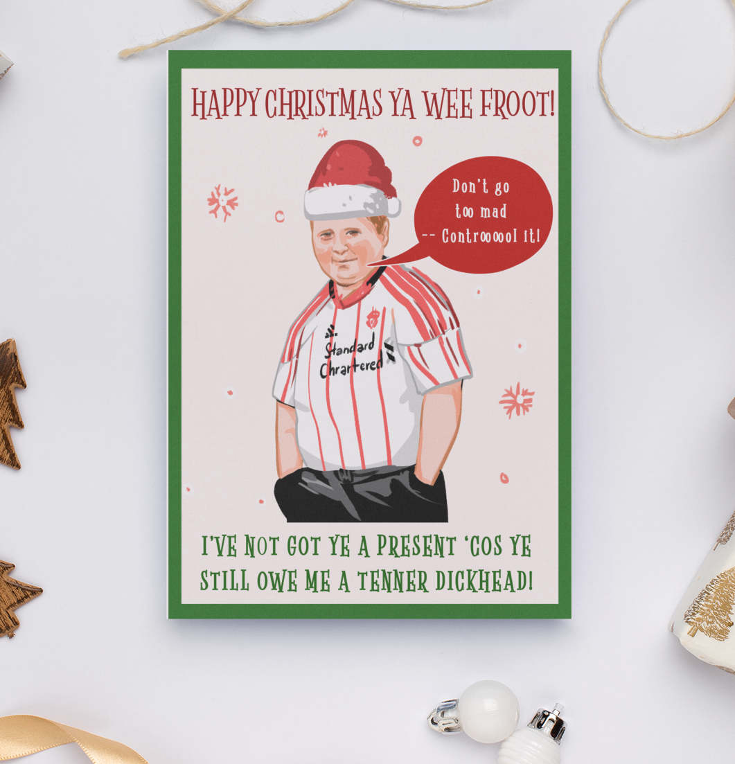 Happy Christmas Ya Wee Froot Belfast Meme Christmas Card – Derry Nice ...